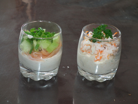Recette Verrine De Saumon Fumé Concombre Surimi 750g