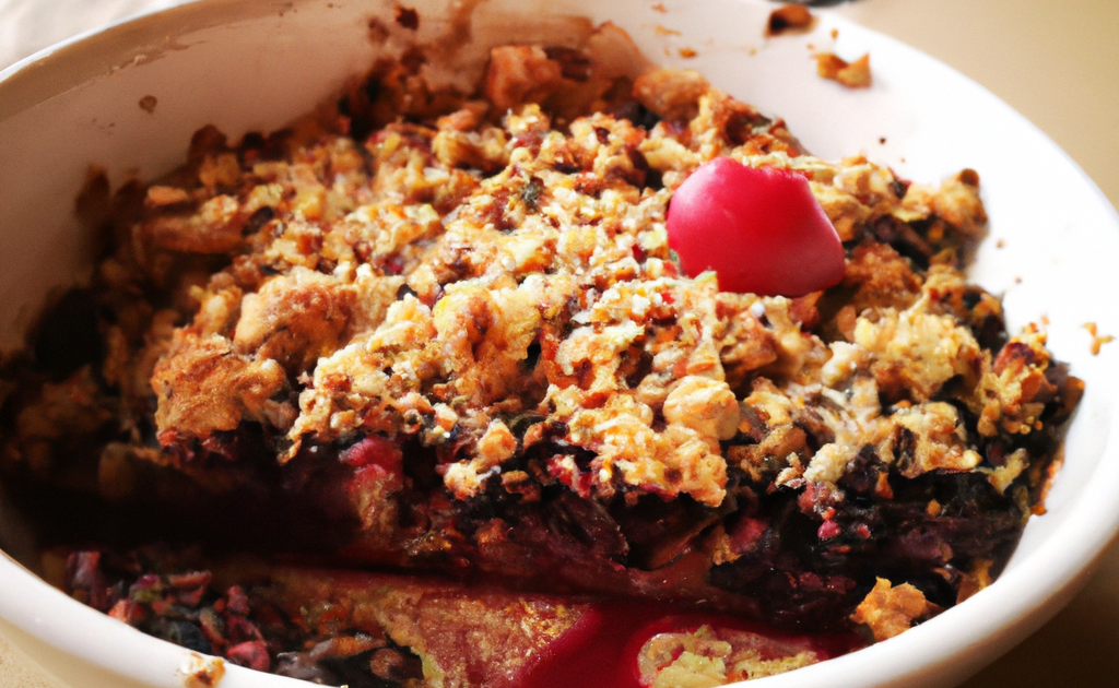 Recette Crumble aux fruits rouge et chocolat - 750g.com