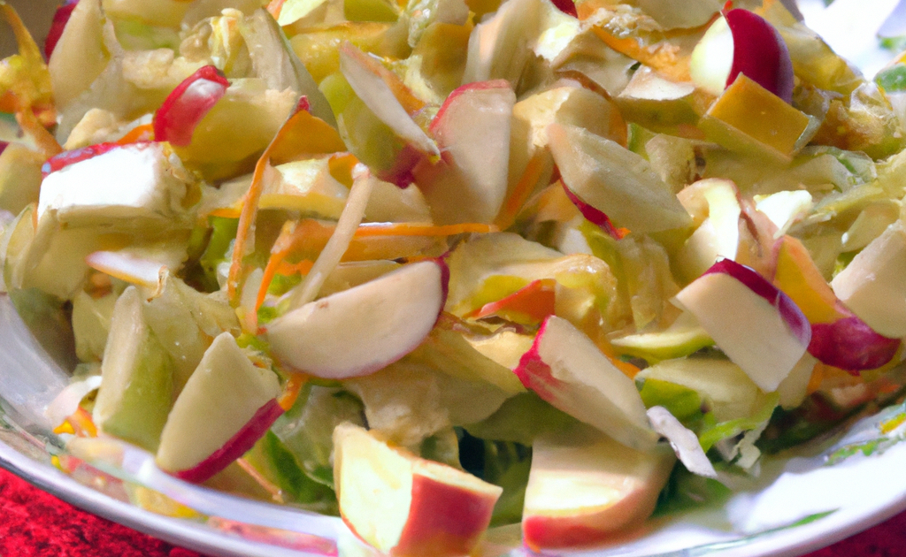 Recette Salade de pommes - 750g.com