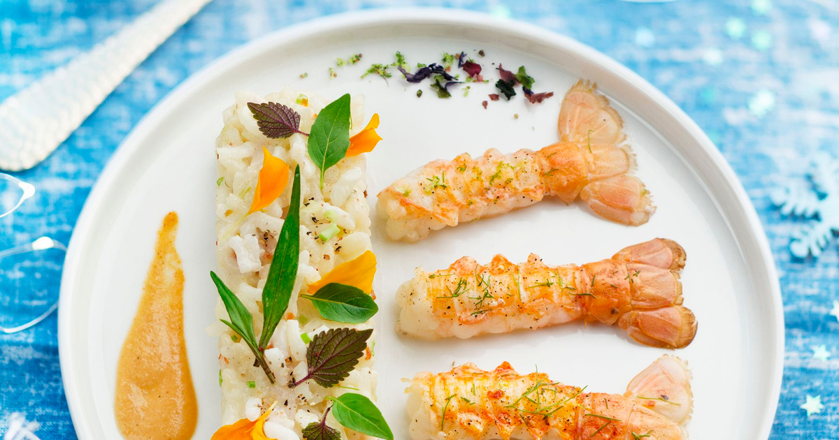 Recette Risotto au champagne et langoustines - 750g.com