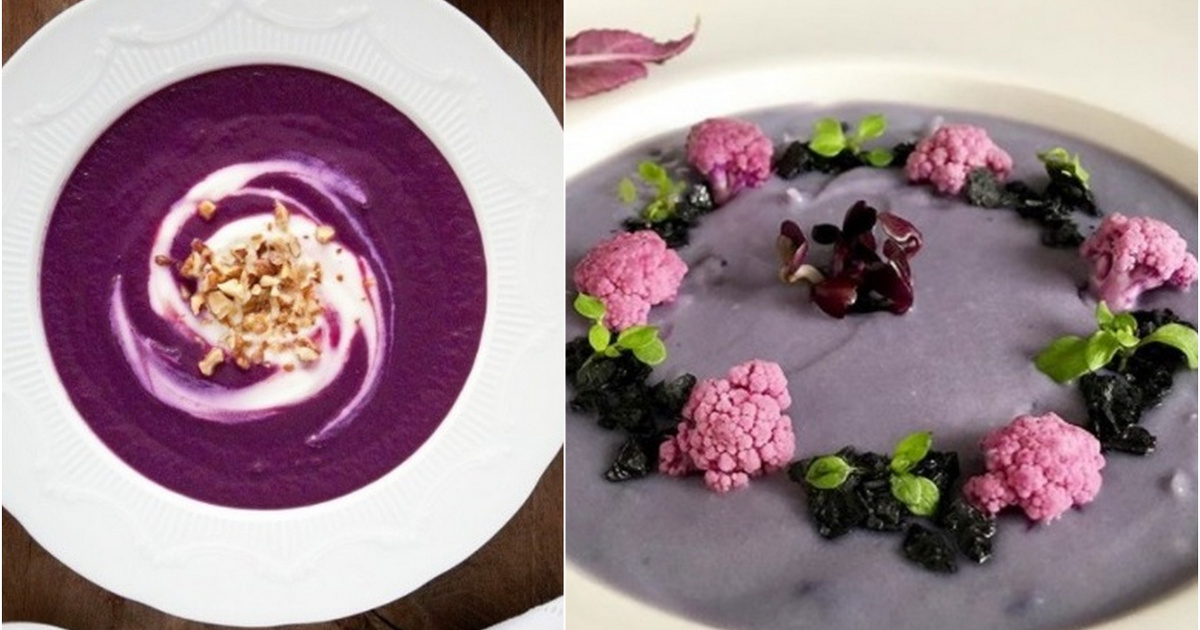 La soupe violette, vous avez déjà testé ? - 750g.com