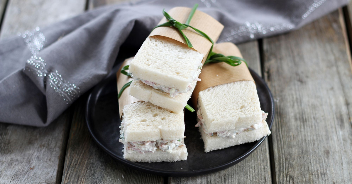 Recette Mini-sandwich club à la Fourme d'Ambert - 750g.com