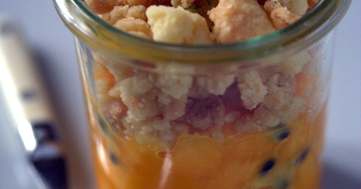 Recette Crumble exotique minute - 750g.com