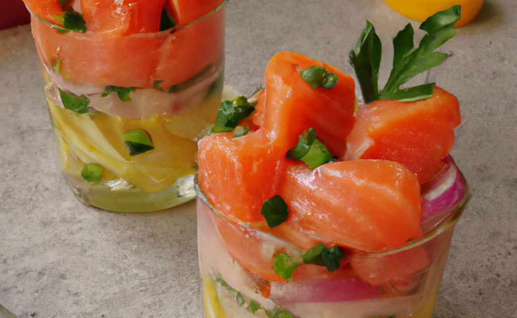 Recette Verrine au saumon facile et rapide - 750g.com