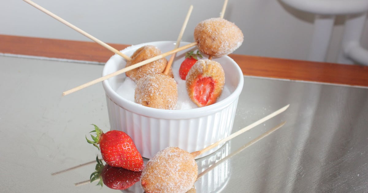 Recette Beignets aux fraises fraîches - 750g.com