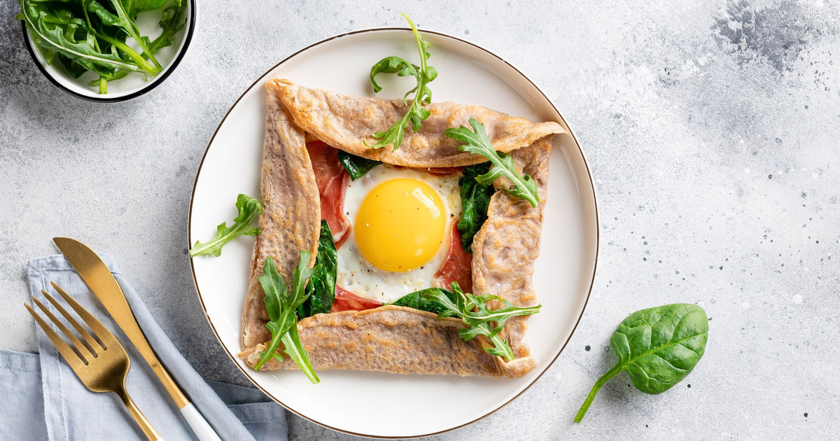 Recette Crêpe complète au blé noir - 750g.com