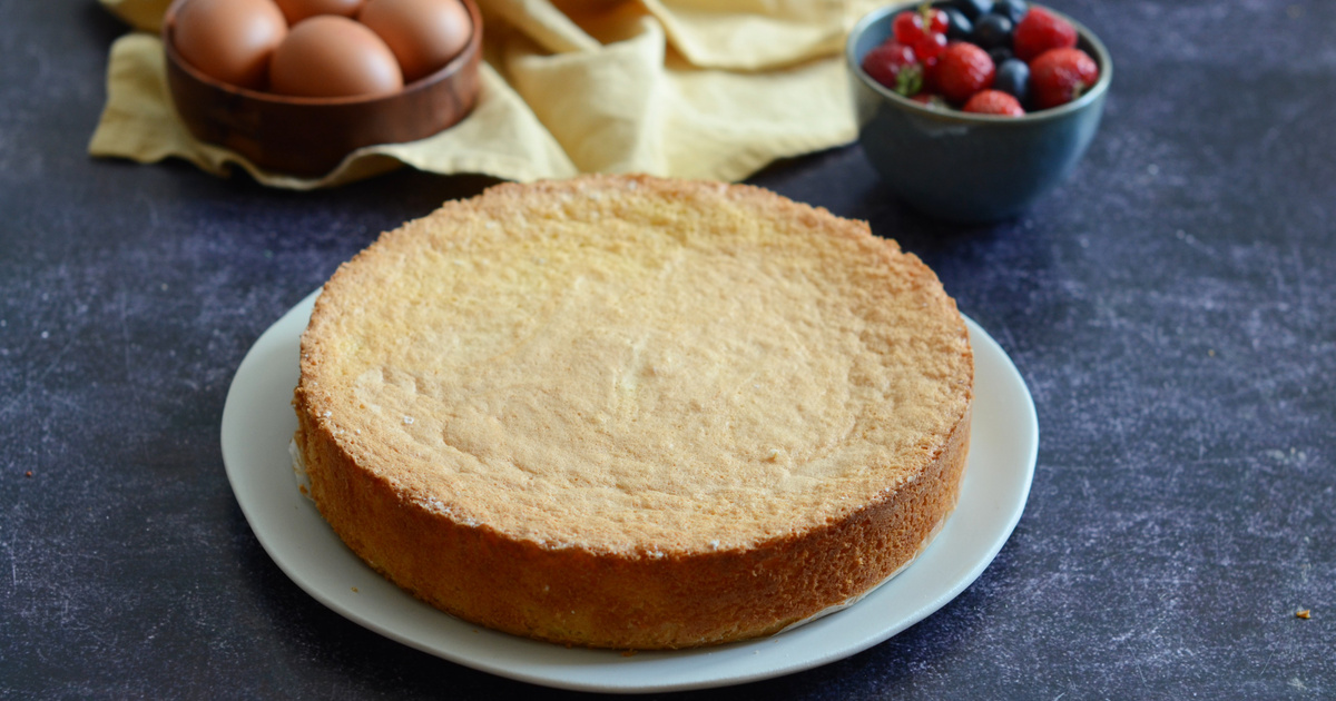 Recette La meilleure façon de faire une génoise - 750g.com