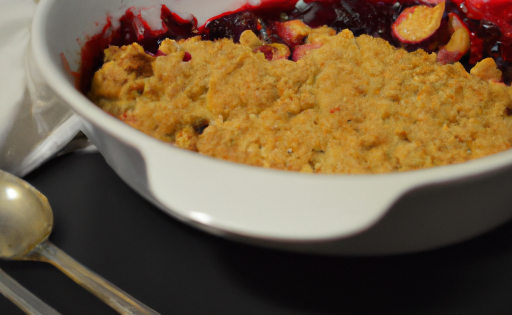 Recette Crumble aux fruits rouges de grand-mère - 750g.com