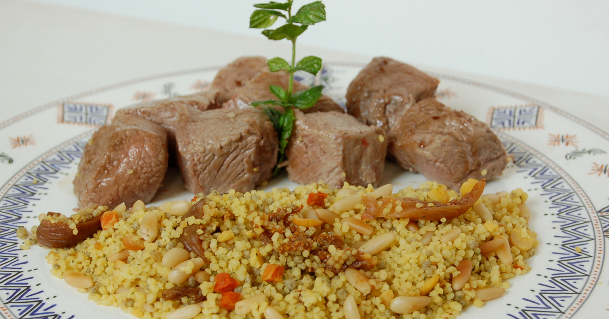 Recette Filet d'agneau et son taboulé à l'oriental - 750g.com