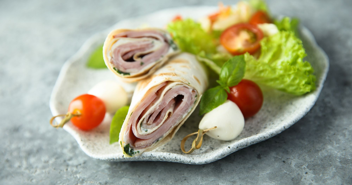 Recette Wrap jambon Boursin - 750g.com
