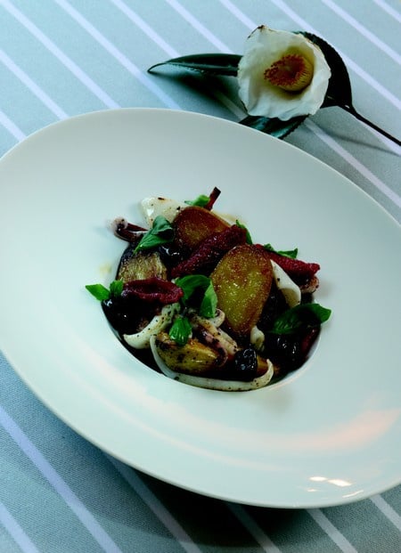 Recette Princesse Amandine et encornets snackés version estivale - 750g.com