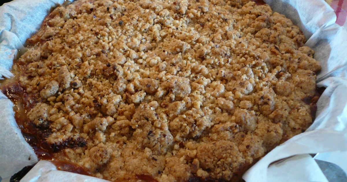 Recette Le crumble façon charlotte - 750g.com