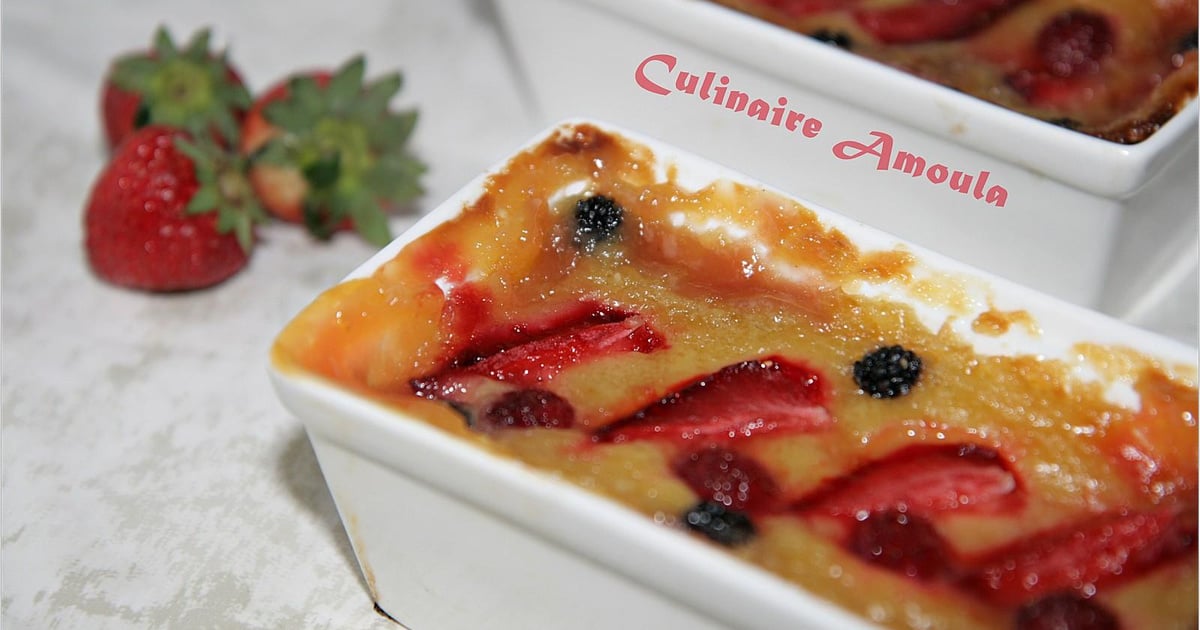Recette Gratin de fruits rouges au Lemon curd - 750g.com