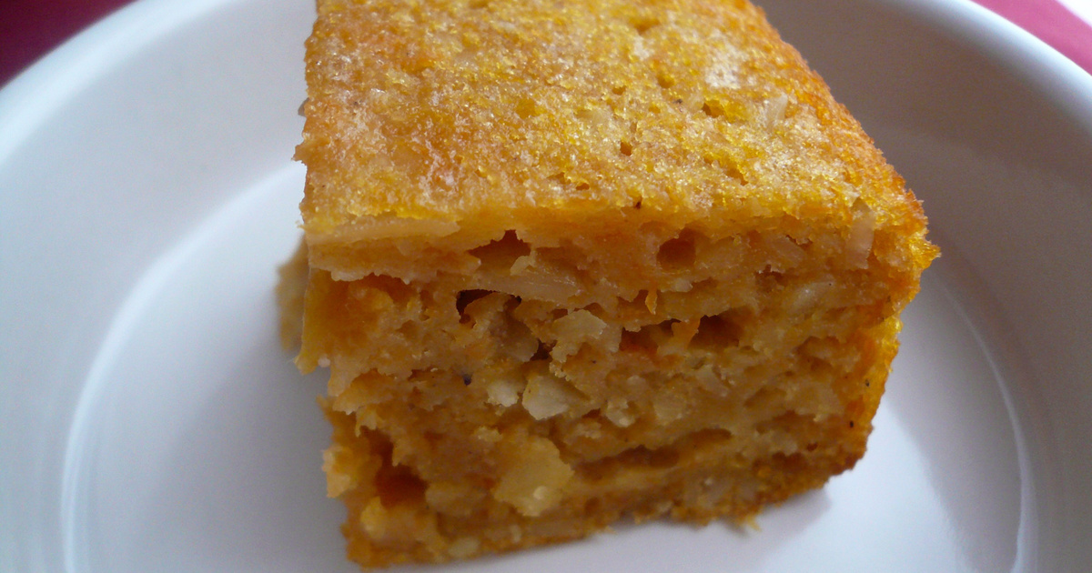 Recette Gâteau citrouille et amandes - 750g.com
