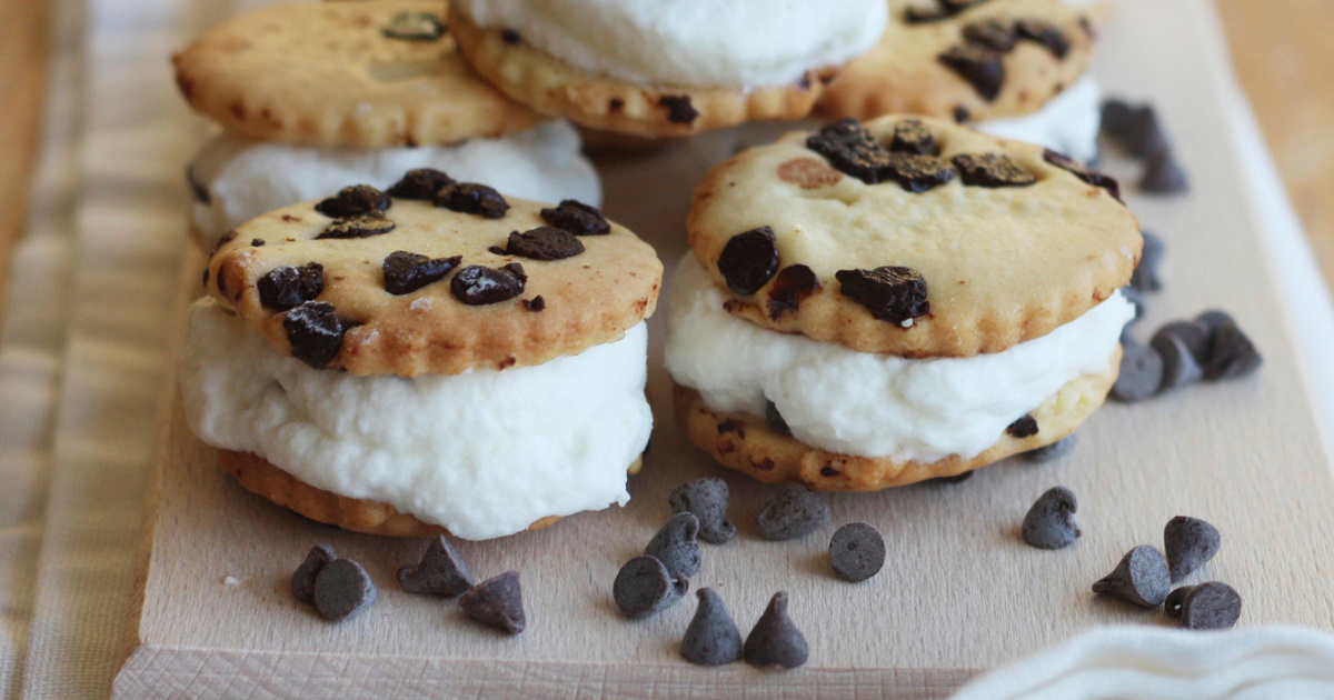 Recette Ice cream biscuits - 750g.com
