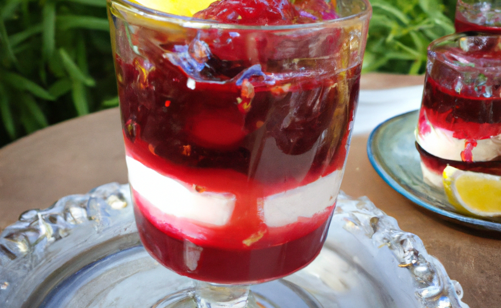 Recette Verrine de fromage frais, compotée de fruits rouges au miel et ...