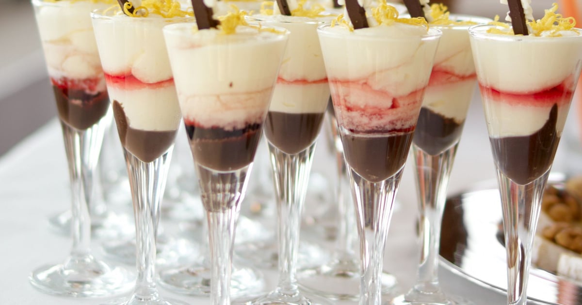 Recette Verrines de crème chocolat, mascarpone et coulis de fruits ...