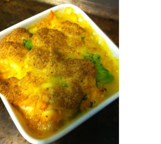 Recette Crumble de parmesan au saumon - 750g.com