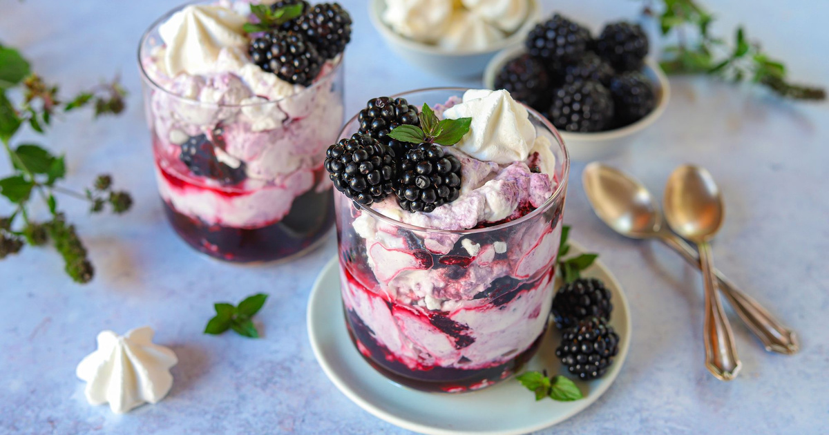 L’Éton mess aux mûres : le dessert simple et rapide à faire, parfait ...