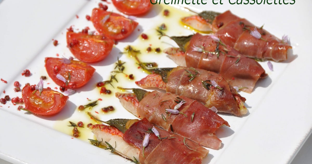 Recette Filets de rouget à la moutarde - 750g.com