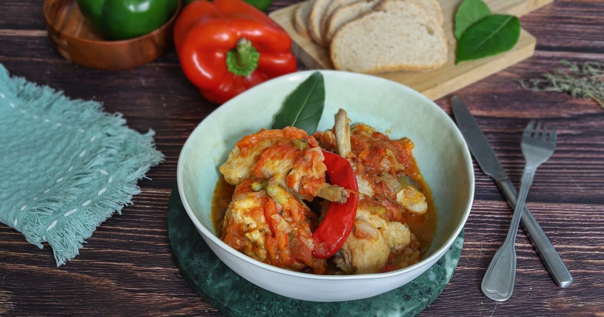 Recette La meilleure façon de faire un poulet basquaise - 750g.com