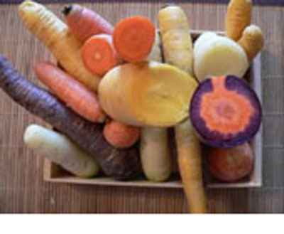 Recette Panaché de légumes croquants à la sauce aux noix - 750g.com