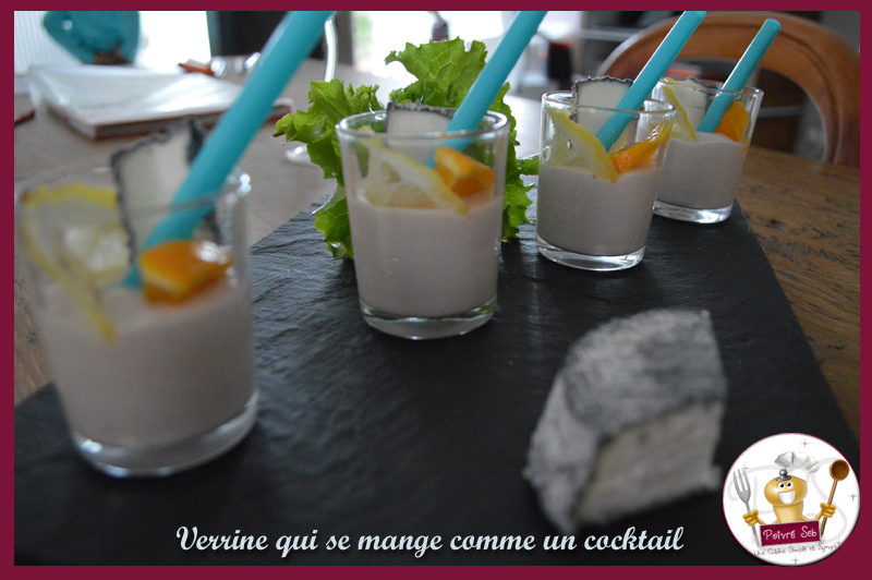 Recette Verrine cocktail (Chavroux ®) - 750g.com