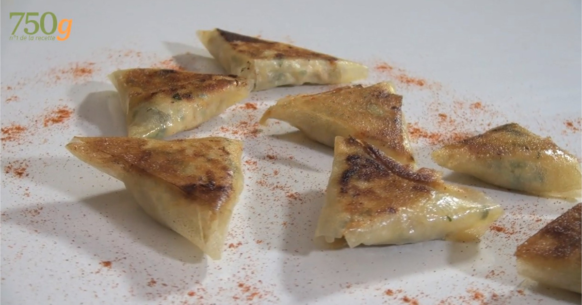 Recette Samoussa au poulet - 750g.com
