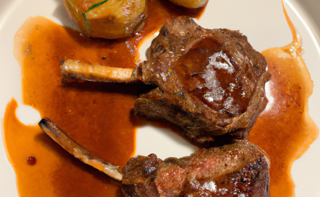 Recette Côtelette d'agneau au caramel de Calvados - 750g.com
