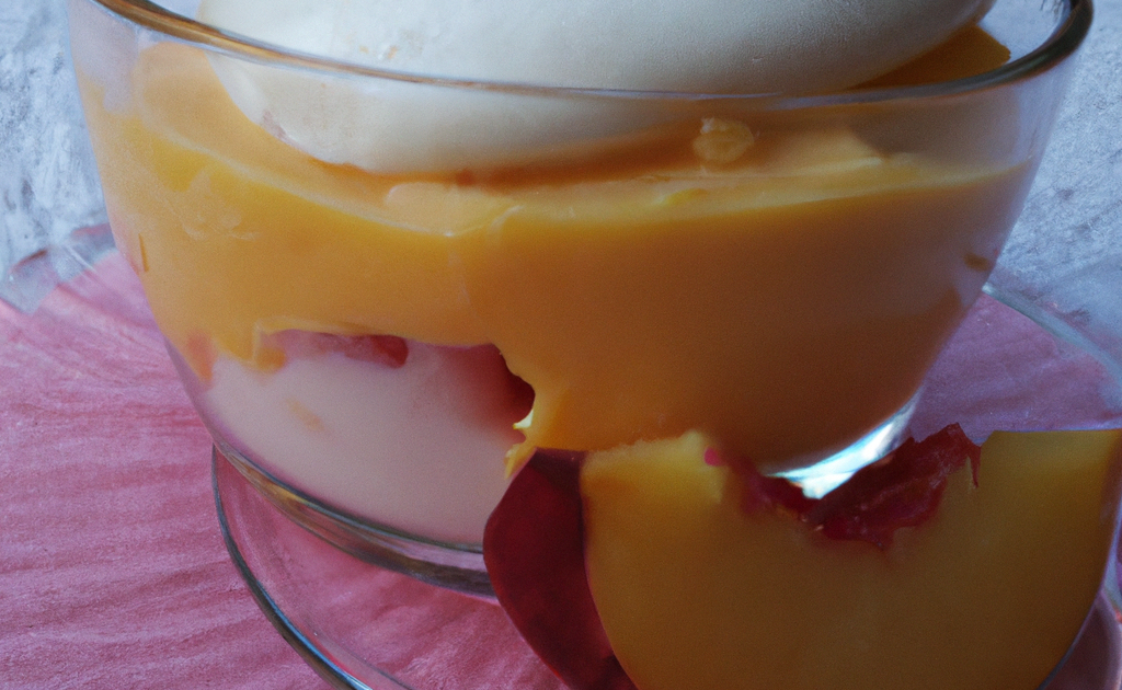 Recette Crème mousseuse aux pêches - 750g.com