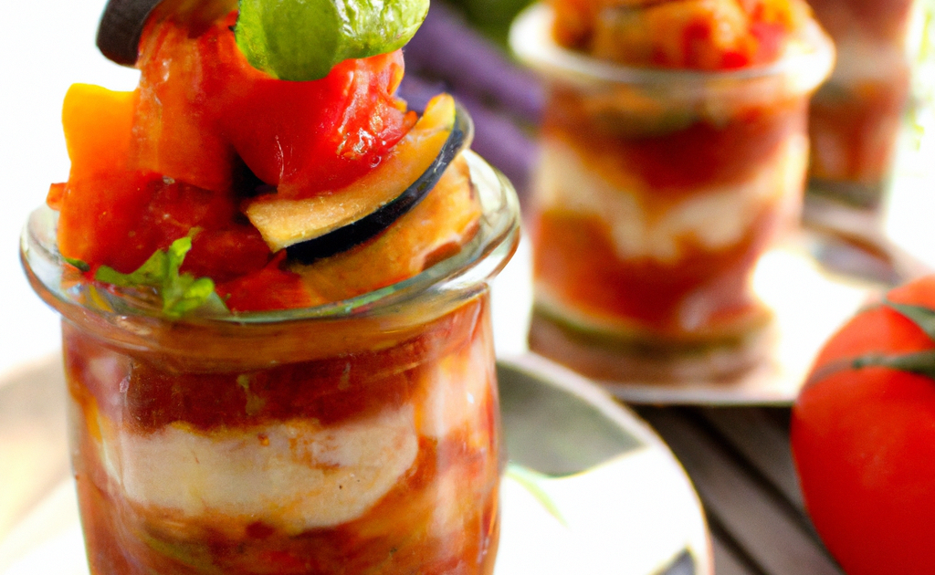 Recette - Verrine mini ratatouille rouget - 750g.com