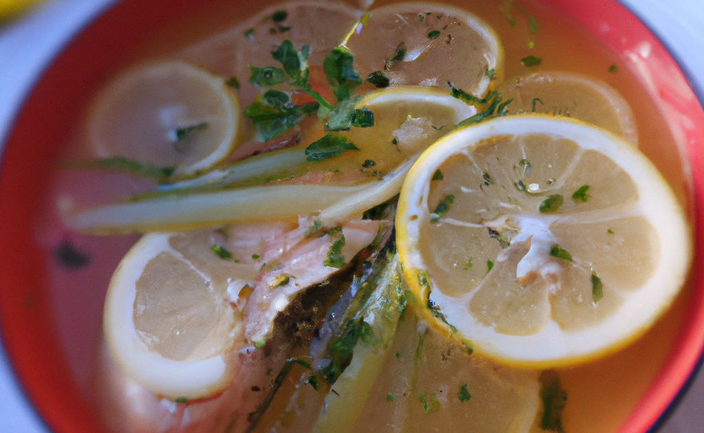 Recette Bouillon de rouget-barbet à la citronnelle - 750g.com