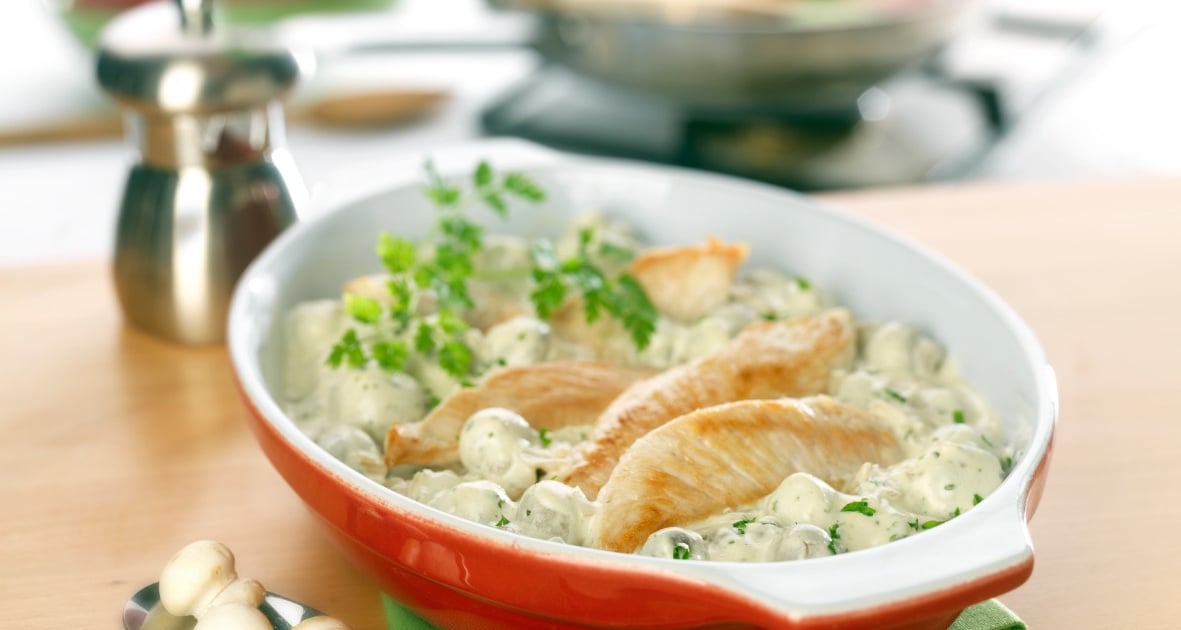 Recette Filet de dinde à la normande, façon Tartare® - 750g.com