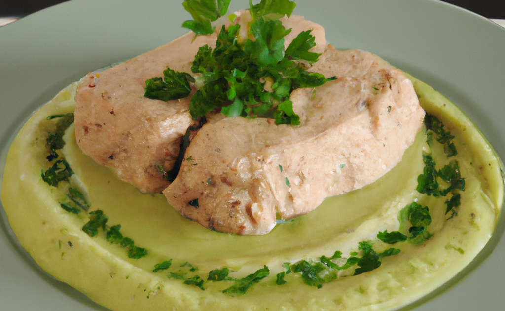 Recette Brick de ris de veau et purée de persil - 750g.com