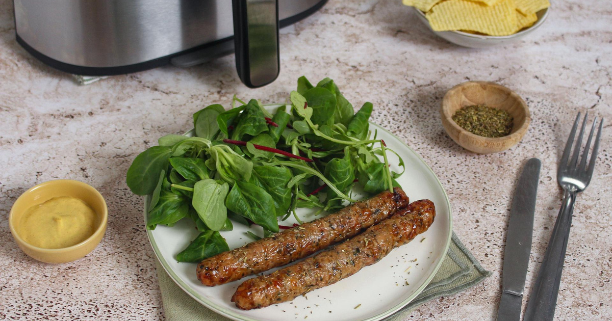 Recette Chipolatas au Air Fryer - 750g.com