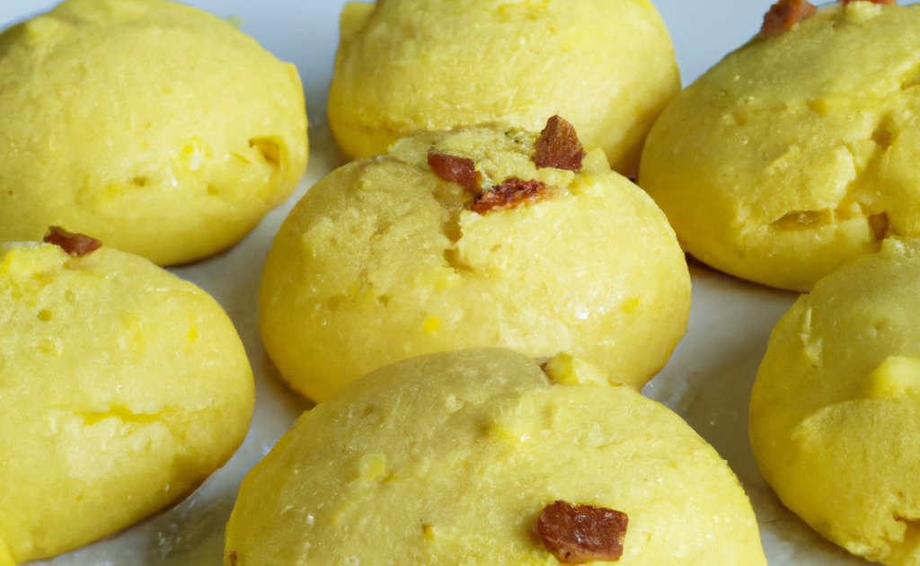 Recette Biscuits moelleux au citron, purée d'amandes et farine de ...