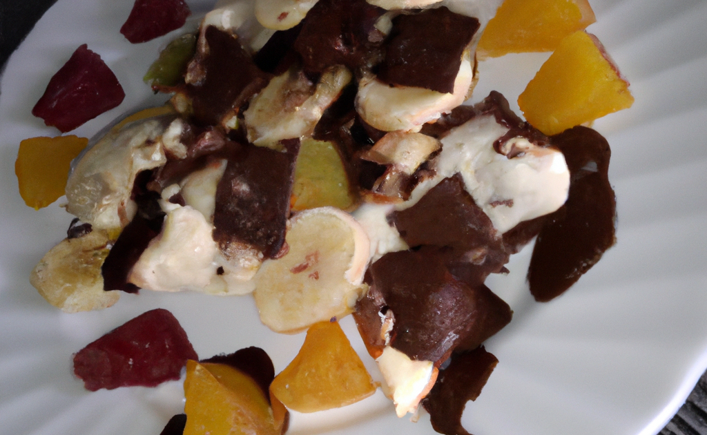 Recette Fruits glacés au chocolat blanc - 750g.com