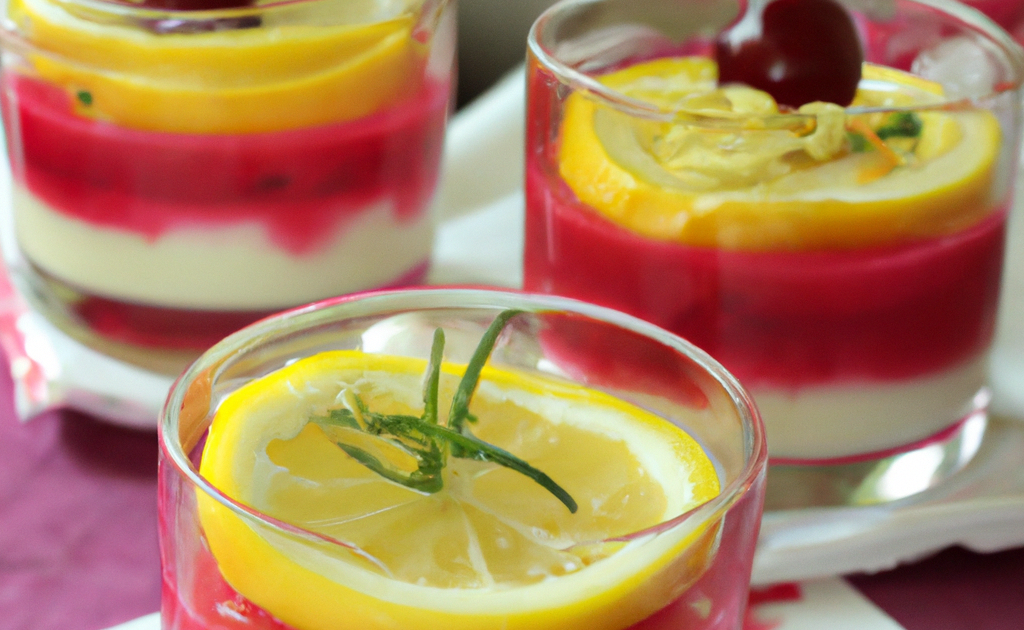 Recette Verrines de crème au citron sur coulis de fruits rouges - 750g.com