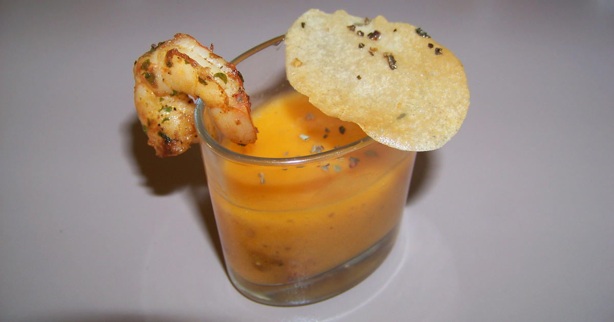 Recette Espuma de homard et langoustines - 750g.com