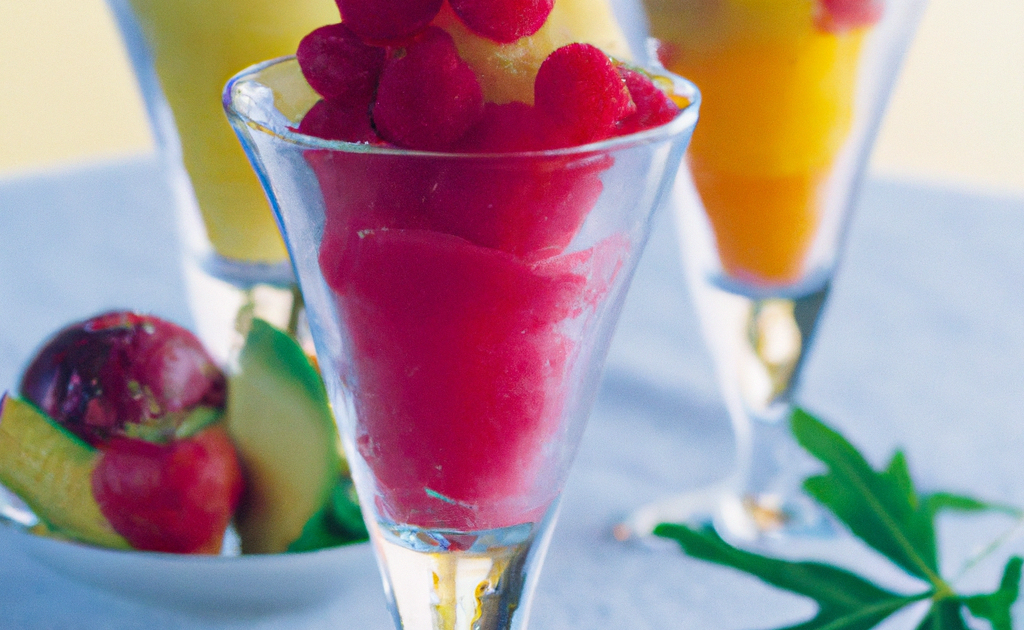 Recette Sorbet aux fruits comme un cocktail - 750g.com