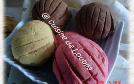 Recette Conchas méxicaines ou les brioches méxicaines - 750g.com