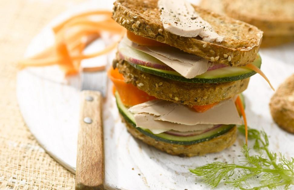 Recette Millefeuille de légumes croquants au Fleuron de Canard - 750g.com
