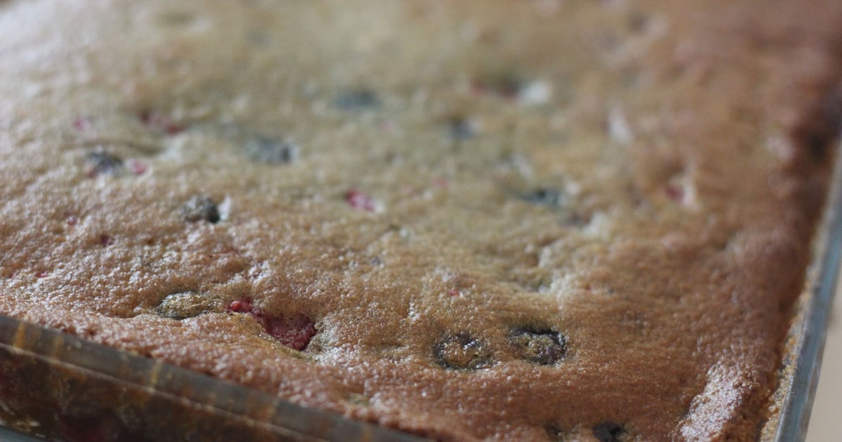 Recette Gâteau aux fruits rouges frais - 750g.com