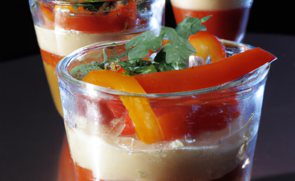 Recette Verrines au poivron - 750g.com