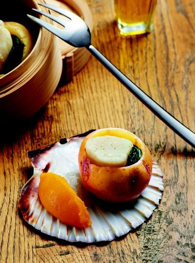 Recette Noix de St Jacques vapeur en coque de Blue Belle - 750g.com