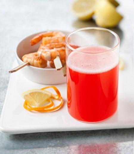 Recette Freix Scarlett et ses brochettes de crevettes à l'ail et au ...