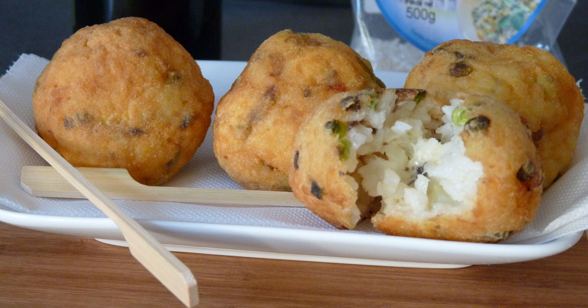 Recette Boulettes de riz façon Arancini - 750g.com