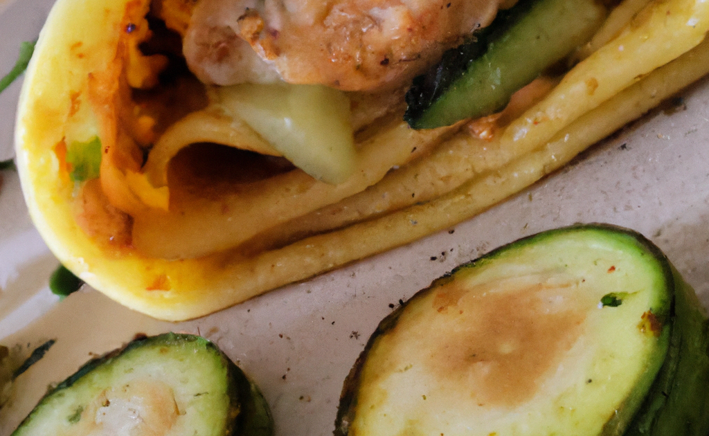Recette Crêpe farcie au poulet et courgette - 750g.com