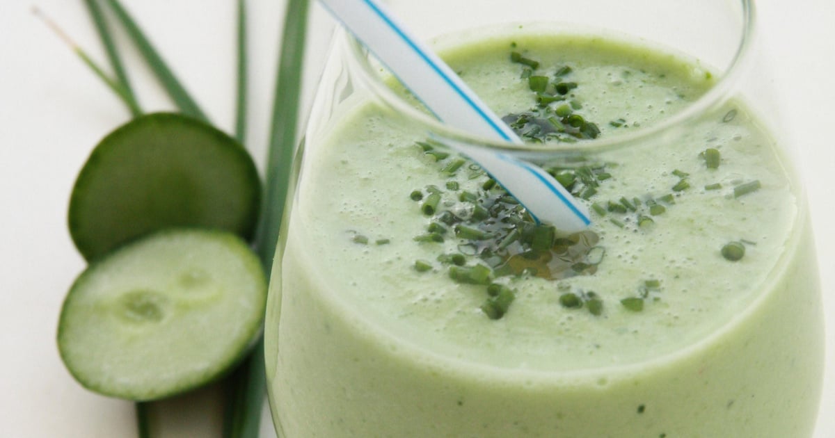 Recette Soupe de concombre à la roquette - 750g.com