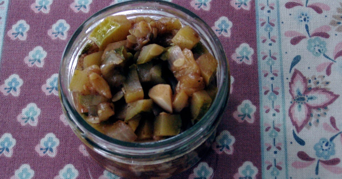 Recette Chutney de courgette - 750g.com